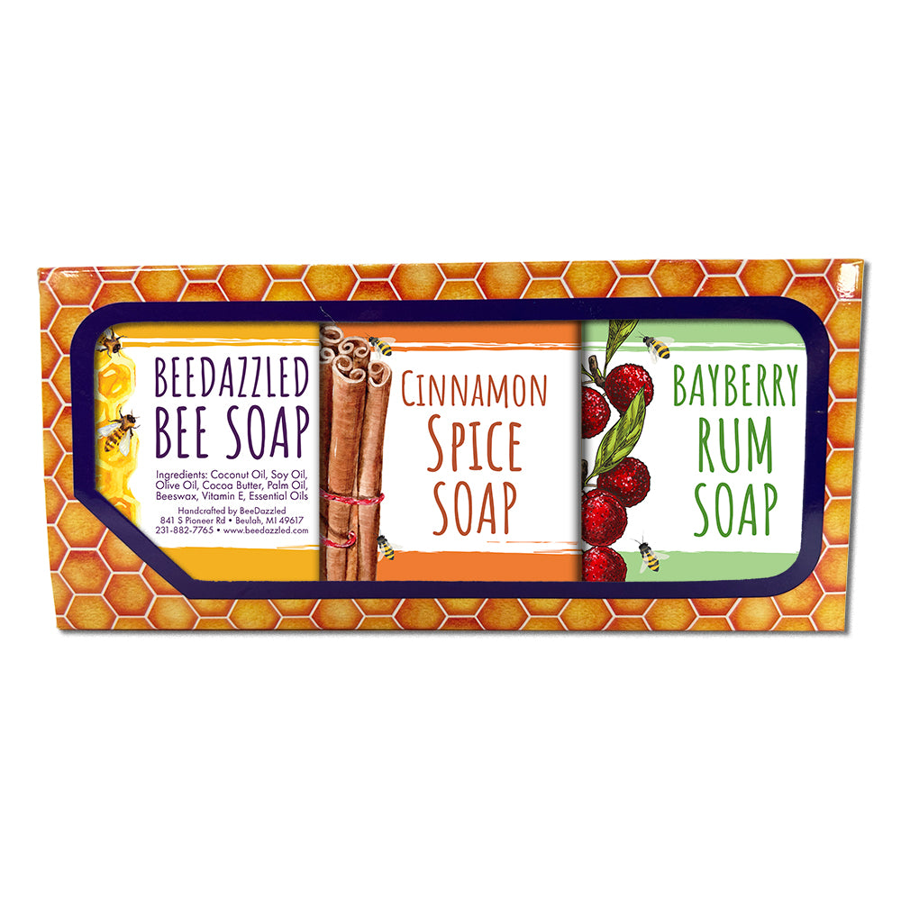 Bee Soap Variety Pack: Man Soaps – Sleeping Bear Farms